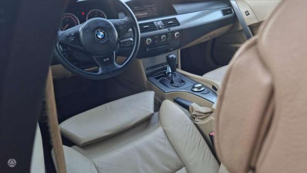 Grey BMW 530 2005 in Vilnius, with an engine capacity of 2.99 L and mileage of 421 thousand km for 4350 €, photo 9 on AUTOMOTO.COM.LV
