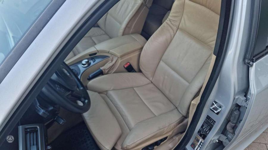 Grey BMW 530 2005 in Vilnius, with an engine capacity of 2.99 L and mileage of 421 thousand km for 4350 €, photo 11 on AUTOMOTO.COM.LV