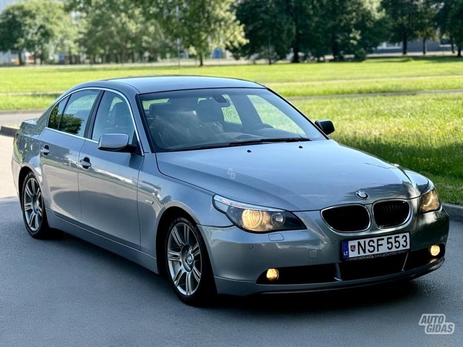 Серый БМВ 530 2005 в Каунас, объемом двигателя 3.00 л и пробегом 355 тыс. км за 3500 €, фото 1 на AUTOMOTO.COM.LV