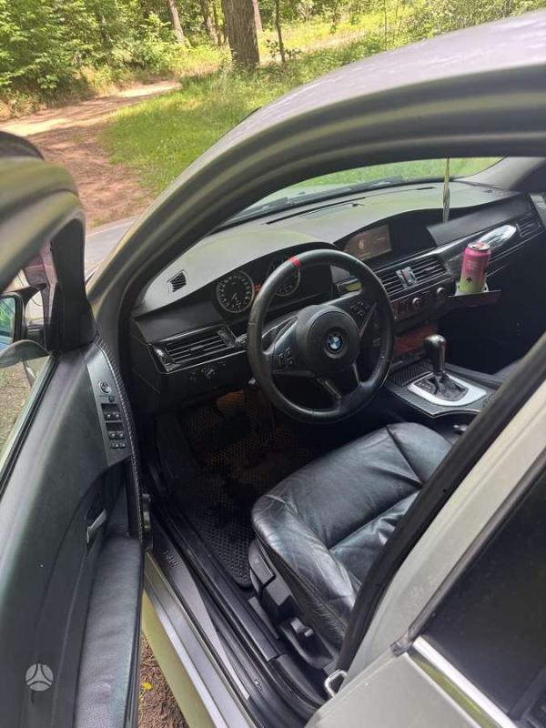 Grey BMW 530 2005 in Vilnius, with an engine capacity of 2.99 L and mileage of 500 thousand km for 3500 €, photo 7 on AUTOMOTO.COM.LV