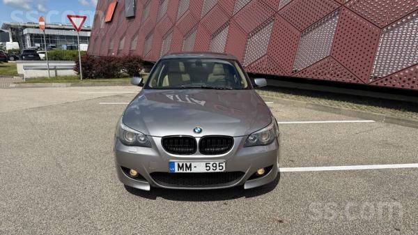 Grey BMW 530 2005 in Riga, with an engine capacity of 3.00 L and mileage of 377 thousand km for 4000 €, photo 1 on AUTOMOTO.COM.LV