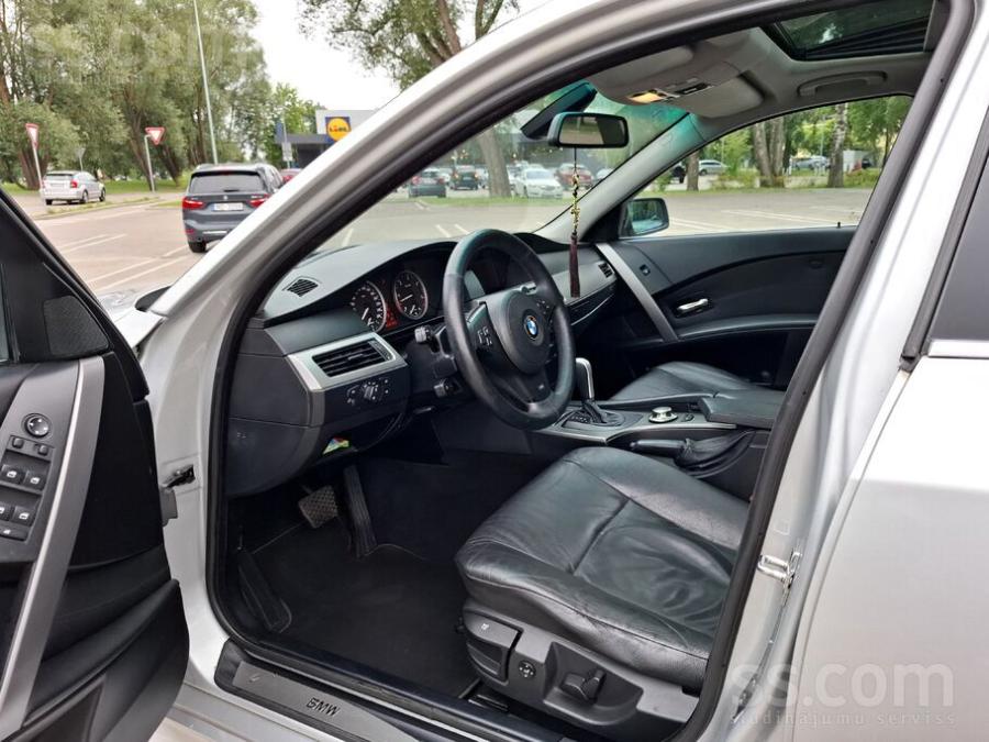 Pelēks BMW 530 2005 Rīga, ar dzinēja tilpumu 3.00 L un nobraukumu 421 tūkst. km par 5100 €, foto 8 vietnē AUTOMOTO.COM.LV