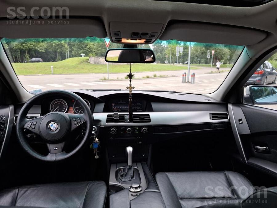 Pelēks BMW 530 2005 Rīga, ar dzinēja tilpumu 3.00 L un nobraukumu 421 tūkst. km par 5100 €, foto 10 vietnē AUTOMOTO.COM.LV