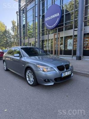 Pelēks BMW 530 2005 Rīga, ar dzinēja tilpumu 3.00 L un nobraukumu 0 tūkst. km par 5500 €, foto  vietnē AUTOMOTO.COM.LV