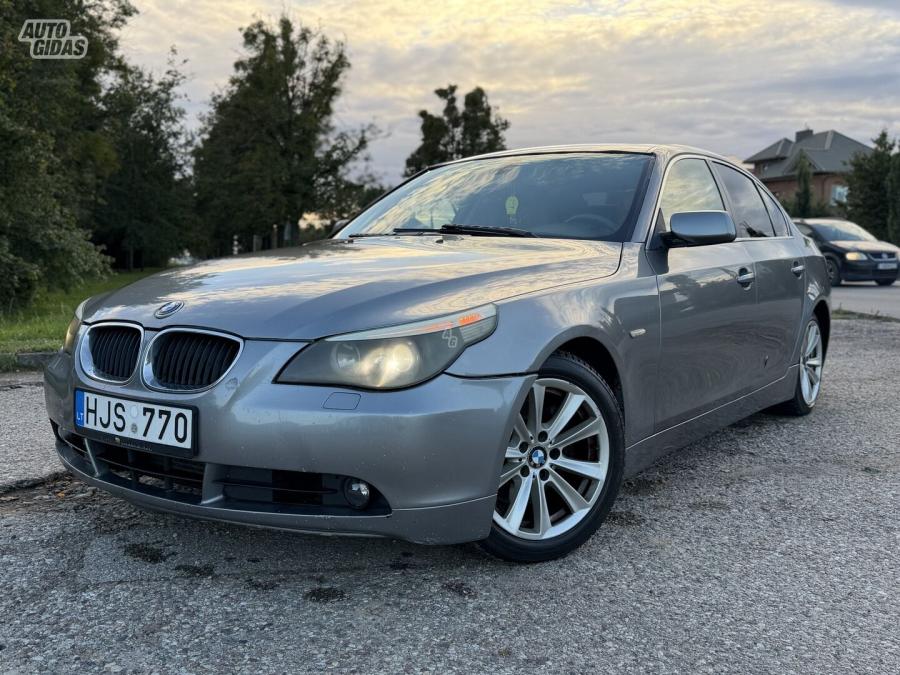 Pelēks BMW 530 2005 Kauņa, ar dzinēja tilpumu 3.00 L un nobraukumu 280 tūkst. km par 2300 €, foto 12 vietnē AUTOMOTO.COM.LV