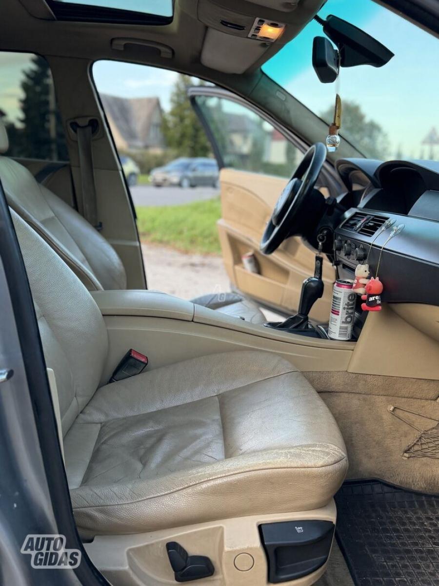 Pelēks BMW 530 2005 Kauņa, ar dzinēja tilpumu 3.00 L un nobraukumu 280 tūkst. km par 2300 €, foto 16 vietnē AUTOMOTO.COM.LV