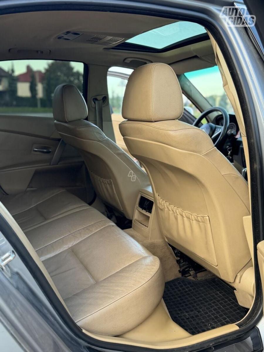 Pelēks BMW 530 2005 Kauņa, ar dzinēja tilpumu 3.00 L un nobraukumu 280 tūkst. km par 2300 €, foto 17 vietnē AUTOMOTO.COM.LV