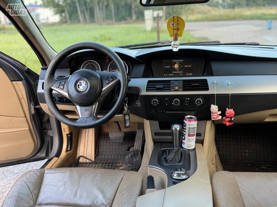 Pelēks BMW 530 2005 Kauņa, ar dzinēja tilpumu 3.00 L un nobraukumu 280 tūkst. km par 2300 €, foto 19 vietnē AUTOMOTO.COM.LV