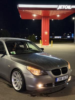 Grey BMW 530 2005 in Tallinn, with an engine capacity of 3.00 L and mileage of 420 thousand km for 6500 €, photo  on AUTOMOTO.COM.LV