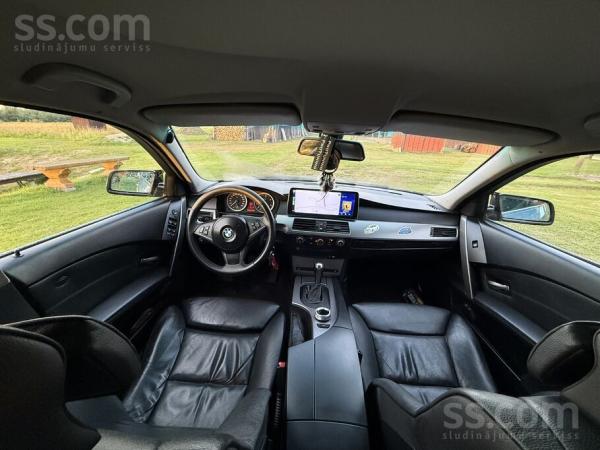Grey BMW 530 2005 in Aizkraukle, with an engine capacity of 3.00 L and mileage of 320 thousand km for 3450 €, photo 9 on AUTOMOTO.COM.LV