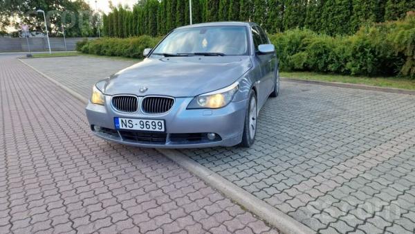 Pelēks BMW 530 2006 Jelgava, ar dzinēja tilpumu 3.00 L un nobraukumu 400 tūkst. km par 3500 €, foto 6 vietnē AUTOMOTO.COM.LV