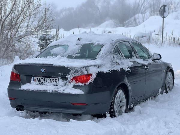 Grey BMW 530 2006 in Klaipeda, with an engine capacity of 2.98 L and mileage of 335 thousand km for 2300 €, photo 2 on AUTOMOTO.COM.LV