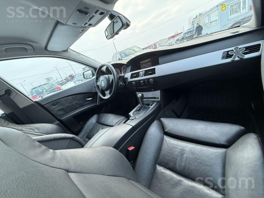 Pelēks BMW 530 2006 Rīga, ar dzinēja tilpumu 3.00 L un nobraukumu 231 tūkst. km par 4999 €, foto 30 vietnē AUTOMOTO.COM.LV
