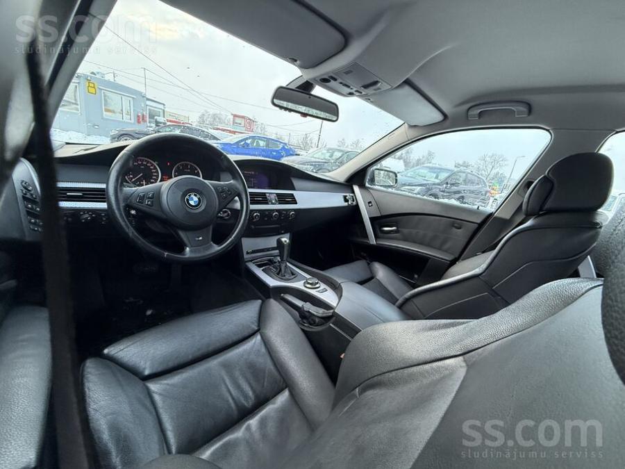 Pelēks BMW 530 2006 Rīga, ar dzinēja tilpumu 3.00 L un nobraukumu 231 tūkst. km par 4999 €, foto 34 vietnē AUTOMOTO.COM.LV