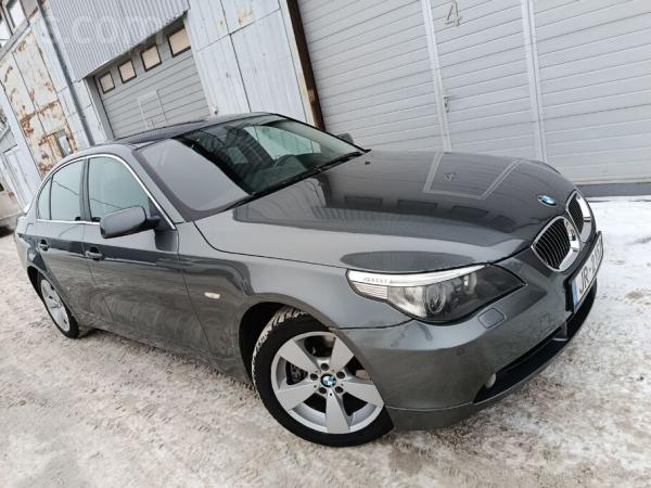 Grey BMW 530 2006 in Riga, with an engine capacity of 3.00 L and mileage of 231 thousand km for 4600 €, photo 4 on AUTOMOTO.COM.LV