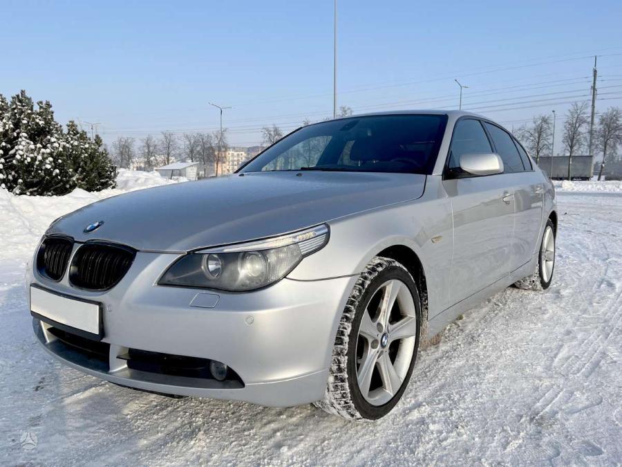 Pelēks BMW 530 2006 Šauļi, ar dzinēja tilpumu 2.99 L un nobraukumu 373 tūkst. km par 4500 €, foto 2 vietnē AUTOMOTO.COM.LV