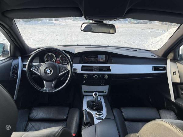 Pelēks BMW 530 2006 Šauļi, ar dzinēja tilpumu 2.99 L un nobraukumu 373 tūkst. km par 4500 €, foto 8 vietnē AUTOMOTO.COM.LV