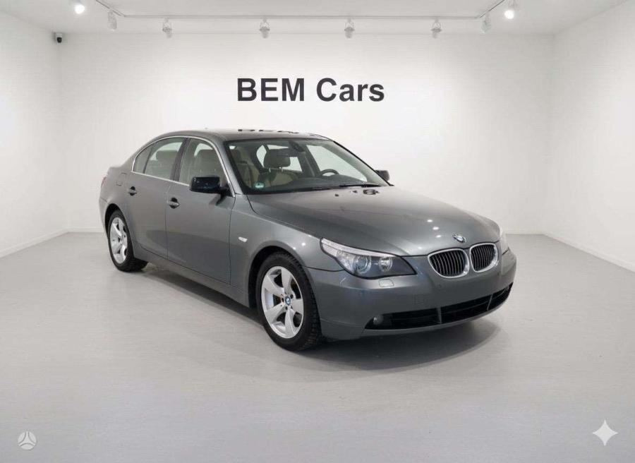 Grey BMW 530 2006 in Marijampole, with an engine capacity of 3.00 L and mileage of 330 thousand km for 3300 €, photo 1 on AUTOMOTO.COM.LV