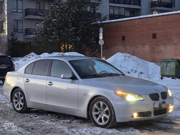 Grey BMW 530 2006 in Vilnius, with an engine capacity of 3.00 L and mileage of 356 thousand km for 2400 €, photo 1 on AUTOMOTO.COM.LV