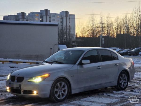 Grey BMW 530 2006 in Vilnius, with an engine capacity of 3.00 L and mileage of 356 thousand km for 2400 €, photo 2 on AUTOMOTO.COM.LV