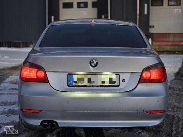 Grey BMW 530 2006 in Vilnius, with an engine capacity of 3.00 L and mileage of 356 thousand km for 2400 €, photo 7 on AUTOMOTO.COM.LV