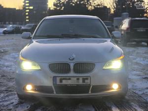 Pelēks BMW 530 2006 Viļņa, ar dzinēja tilpumu 3.00 L un nobraukumu 356 tūkst. km par 2400 €, foto 8 vietnē AUTOMOTO.COM.LV