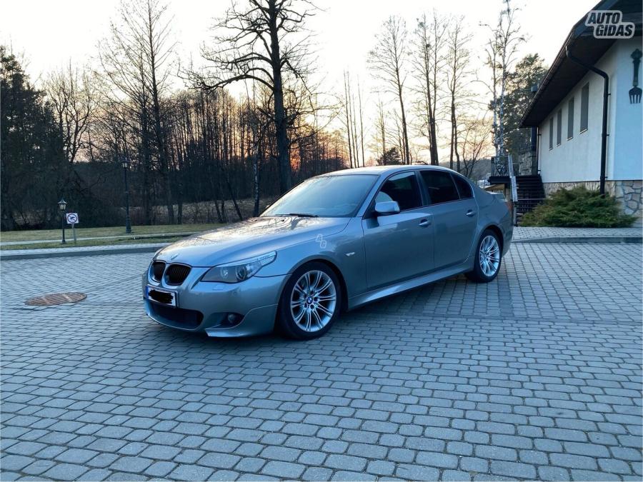 Pelēks BMW 530 2006 Druskininkai, ar dzinēja tilpumu 3.00 L un nobraukumu 280 tūkst. km par 5700 €, foto 2 vietnē AUTOMOTO.COM.LV