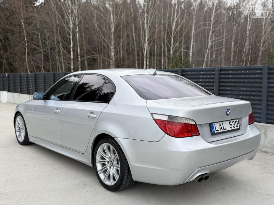 Grey BMW 530 2006 in Vilnius, with an engine capacity of 3.00 L and mileage of 400 thousand km for 4850 €, photo 3 on AUTOMOTO.COM.LV