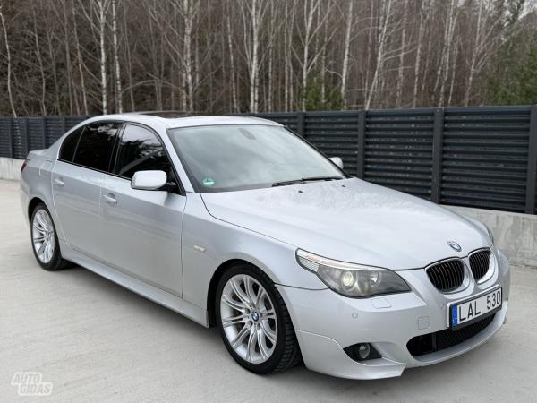 Pelēks BMW 530 2006 Viļņa, ar dzinēja tilpumu 3.00 L un nobraukumu 400 tūkst. km par 4850 €, foto 3 vietnē AUTOMOTO.COM.LV