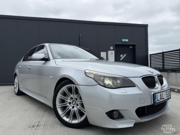 Pelēks BMW 530 2006 Viļņa, ar dzinēja tilpumu 3.00 L un nobraukumu 400 tūkst. km par 4850 €, foto 5 vietnē AUTOMOTO.COM.LV