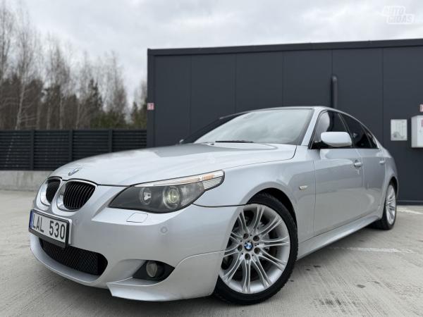 Pelēks BMW 530 2006 Viļņa, ar dzinēja tilpumu 3.00 L un nobraukumu 400 tūkst. km par 4850 €, foto 6 vietnē AUTOMOTO.COM.LV