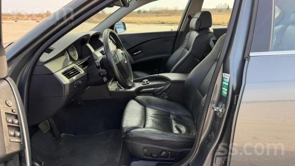Pelēks BMW 530 2006 Rīga, ar dzinēja tilpumu 3.00 L un nobraukumu 0 tūkst. km par 4199 €, foto 9 vietnē AUTOMOTO.COM.LV