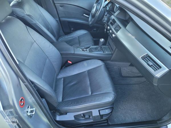 Grey BMW 530 2006 in Vilnius, with an engine capacity of 3.00 L and mileage of 460 thousand km for 3600 €, photo 9 on AUTOMOTO.COM.LV
