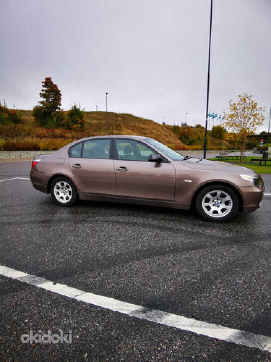 Grey BMW 530 2006 in Rakvere, with an engine capacity of 3.00 L and mileage of 374 thousand km for 4750 €, photo 5 on AUTOMOTO.COM.LV