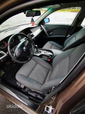 Grey BMW 530 2006 in Rakvere, with an engine capacity of 3.00 L and mileage of 374 thousand km for 4750 €, photo 10 on AUTOMOTO.COM.LV