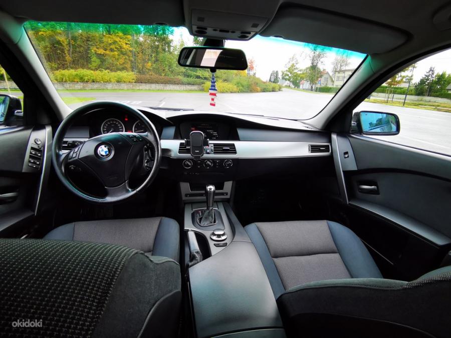 Grey BMW 530 2006 in Rakvere, with an engine capacity of 3.00 L and mileage of 374 thousand km for 4750 €, photo 20 on AUTOMOTO.COM.LV