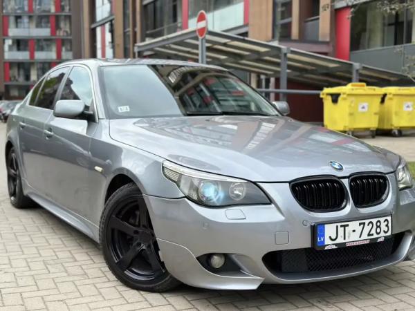 Pelēks BMW 530 2006 Rīga, ar dzinēja tilpumu 3.00 L un nobraukumu 380 tūkst. km par 3990 €, foto 1 vietnē AUTOMOTO.COM.LV