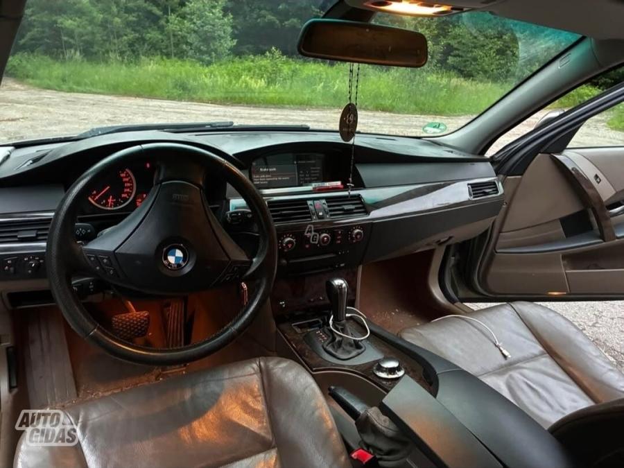 Pelēks BMW 530 2006 Marijampole, ar dzinēja tilpumu 3.00 L un nobraukumu 290 tūkst. km par 2000 €, foto 8 vietnē AUTOMOTO.COM.LV