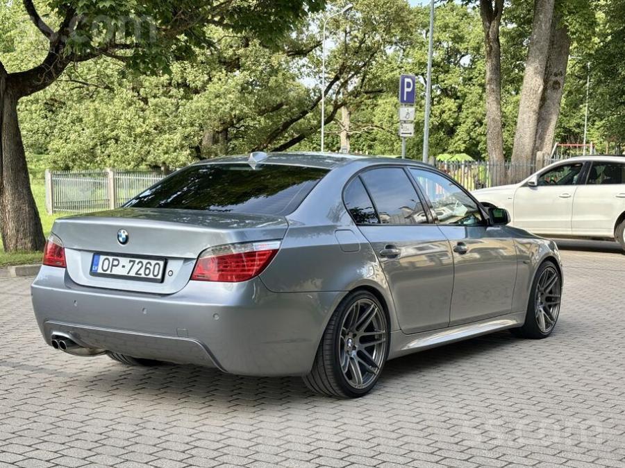 Pelēks BMW 530 2006 Rīga, ar dzinēja tilpumu 3.00 L un nobraukumu 360 tūkst. km par 6800 €, foto 6 vietnē AUTOMOTO.COM.LV
