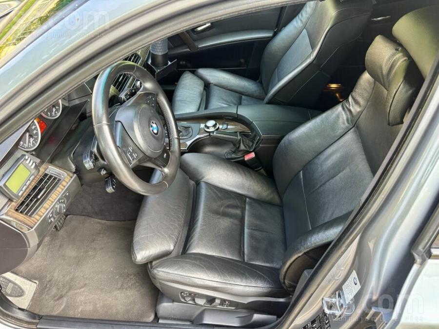 Pelēks BMW 530 2006 Rīga, ar dzinēja tilpumu 3.00 L un nobraukumu 360 tūkst. km par 6800 €, foto 12 vietnē AUTOMOTO.COM.LV