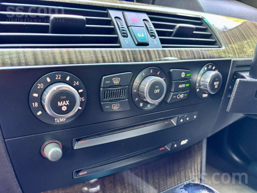 Pelēks BMW 530 2006 Rīga, ar dzinēja tilpumu 3.00 L un nobraukumu 360 tūkst. km par 6800 €, foto 20 vietnē AUTOMOTO.COM.LV