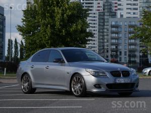 Grey BMW 530 2006 in Riga, with an engine capacity of 3.00 L and mileage of 377 thousand km for 6750 €, photo  on AUTOMOTO.COM.LV