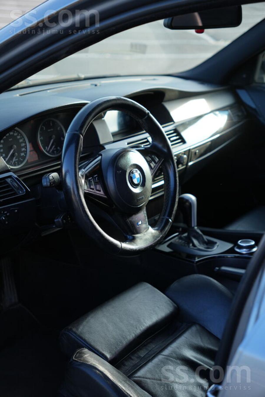 Pelēks BMW 530 2006 Rīga, ar dzinēja tilpumu 3.00 L un nobraukumu 377 tūkst. km par 6750 €, foto 12 vietnē AUTOMOTO.COM.LV