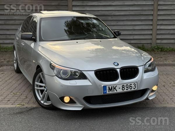 Grey BMW 530 2006 in Jelgava, with an engine capacity of 3.00 L and mileage of 0 thousand km for 5500 €, photo 1 on AUTOMOTO.COM.LV