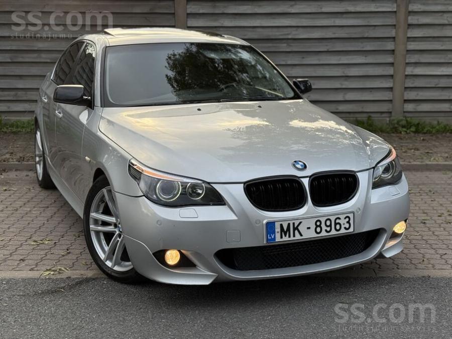 Grey BMW 530 2006 in Jelgava, with an engine capacity of 3.00 L and mileage of 0 thousand km for 5500 €, photo 1 on AUTOMOTO.COM.LV