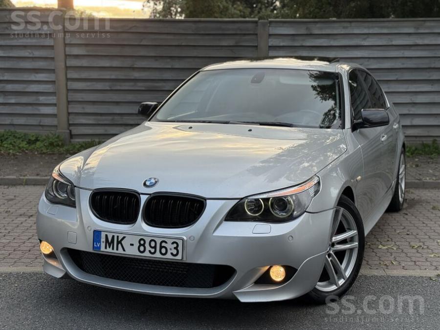 Grey BMW 530 2006 in Jelgava, with an engine capacity of 3.00 L and mileage of 0 thousand km for 5500 €, photo 3 on AUTOMOTO.COM.LV