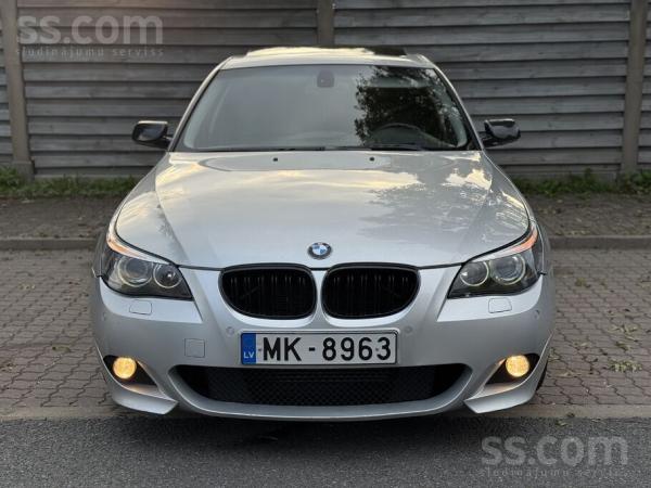 Grey BMW 530 2006 in Jelgava, with an engine capacity of 3.00 L and mileage of 0 thousand km for 5500 €, photo 5 on AUTOMOTO.COM.LV