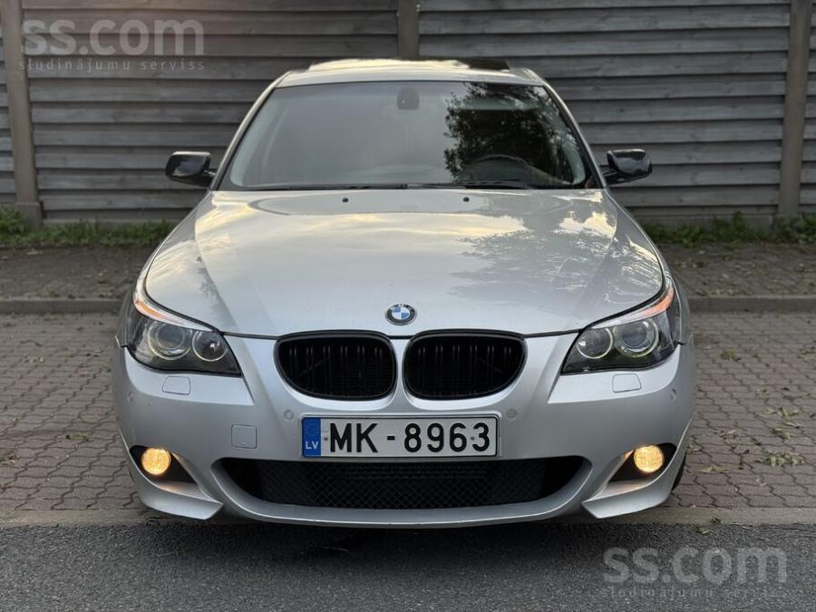 Grey BMW 530 2006 in Jelgava, with an engine capacity of 3.00 L and mileage of 0 thousand km for 5500 €, photo 5 on AUTOMOTO.COM.LV