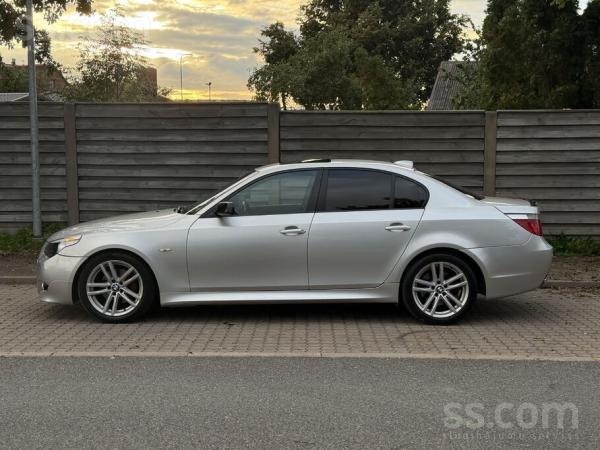 Grey BMW 530 2006 in Jelgava, with an engine capacity of 3.00 L and mileage of 0 thousand km for 5500 €, photo 6 on AUTOMOTO.COM.LV