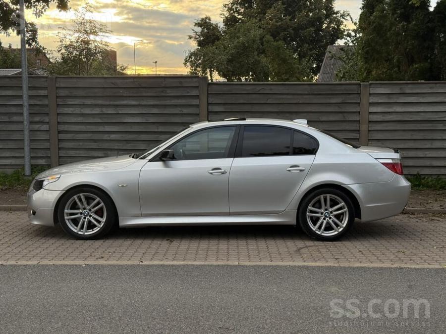 Grey BMW 530 2006 in Jelgava, with an engine capacity of 3.00 L and mileage of 0 thousand km for 5500 €, photo 6 on AUTOMOTO.COM.LV